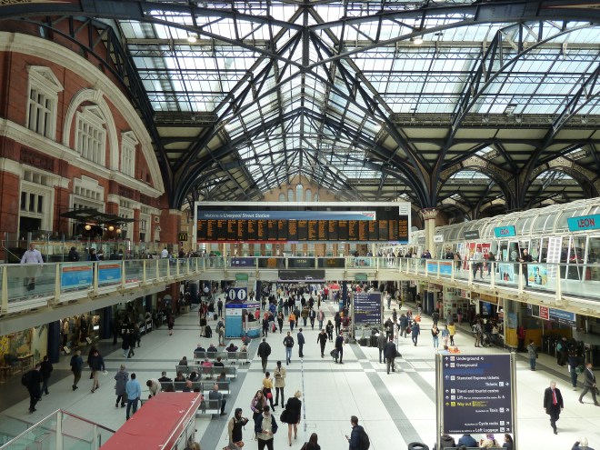 London Termini – Liverpool Street – Rainham Rail Enthusiast