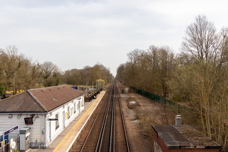 Along The Railway Line | South East Mainline | Pluckley Railway Station ...