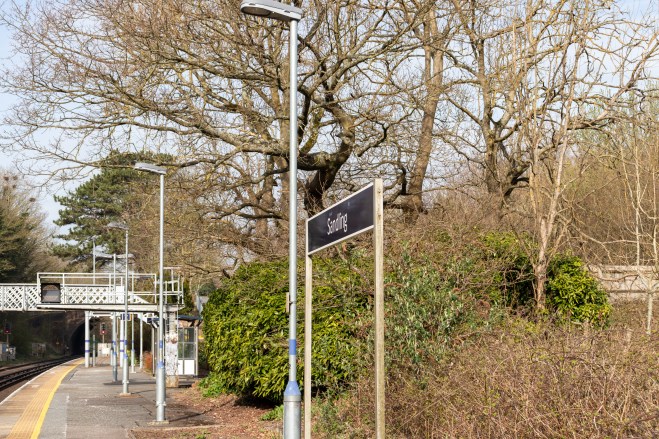 Along The Railway Line | South East Mainline | Sandling Railway Station ...