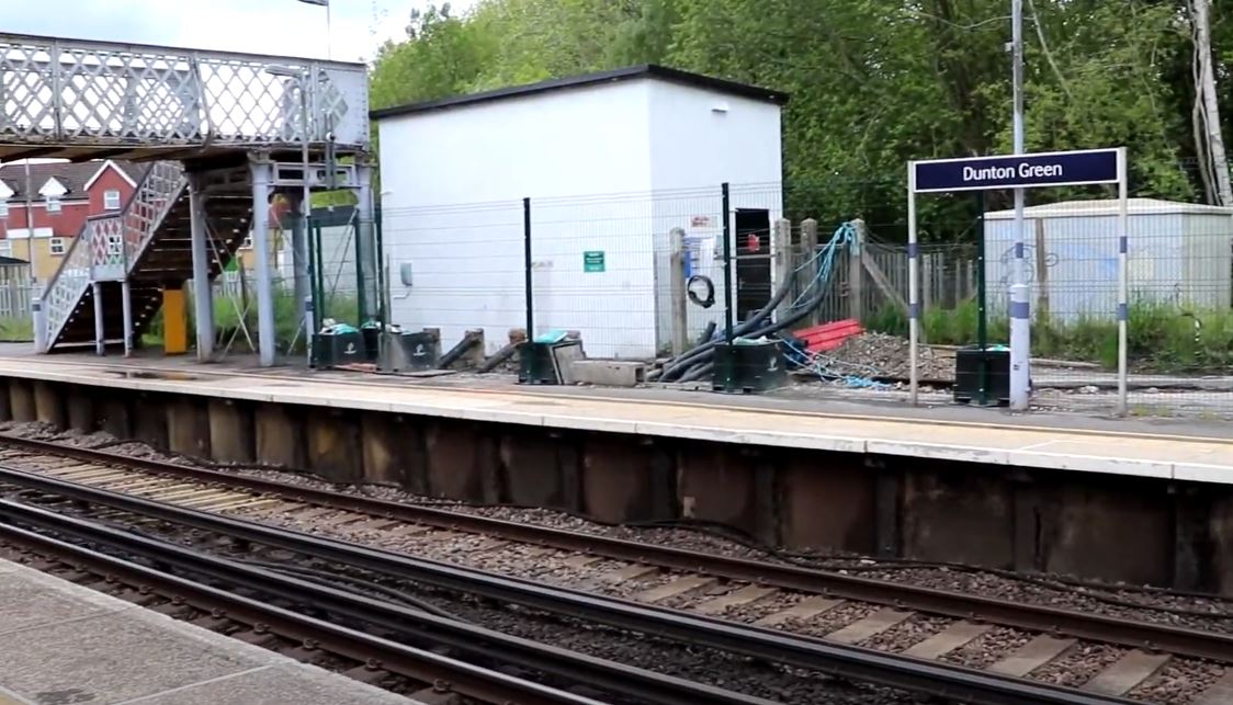 Along The Railway Line | South East Mainline | Dunton Green Railway ...