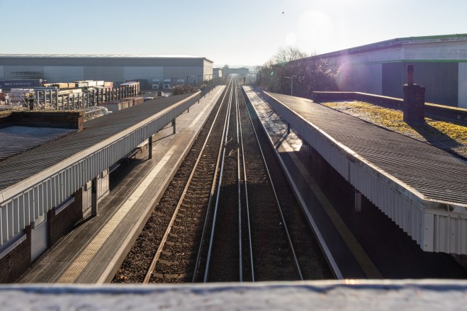 New Hythe Railway Station | Along The Railway Line | Medway Valley Line ...
